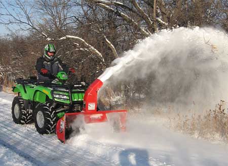 Snowblower for ATV Four Wheelers? Find Out Which Features are Best.